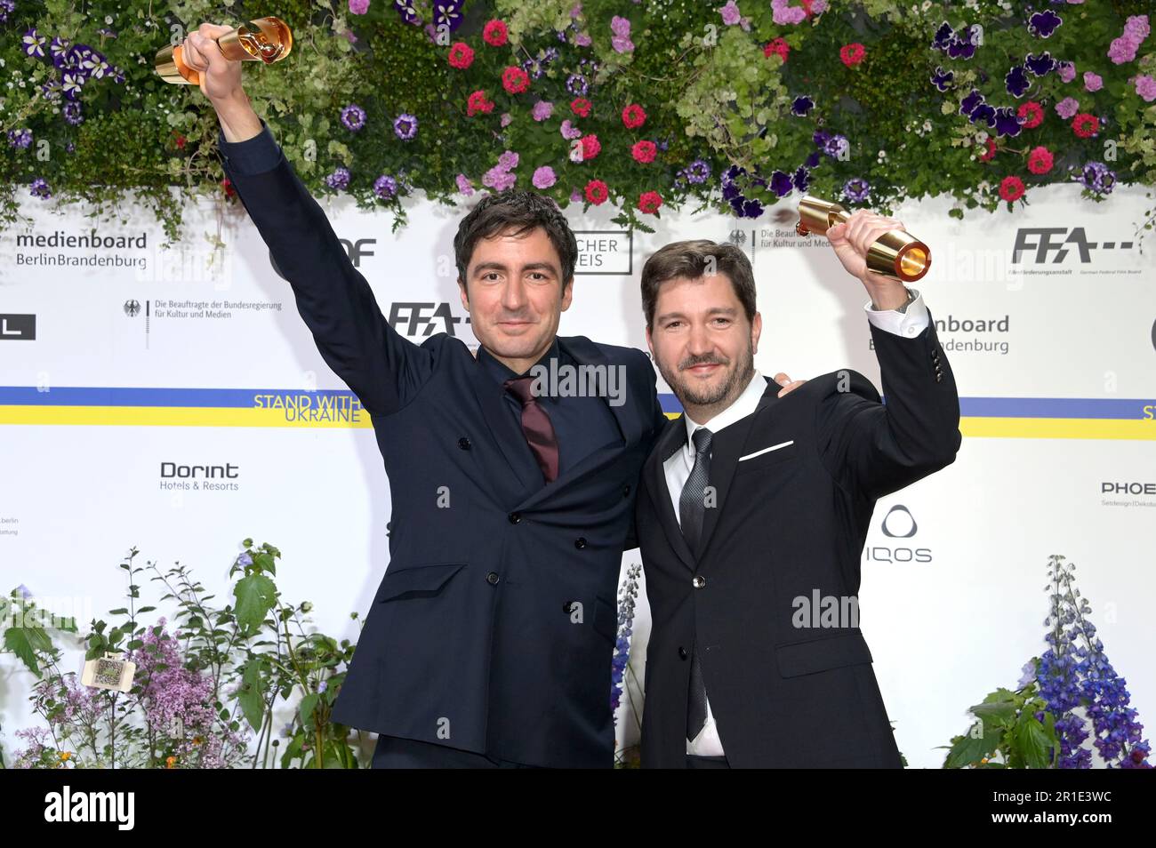 Ilker Çatak und Johannes Duncker bei der 73. Verleihung des Deutschen ...