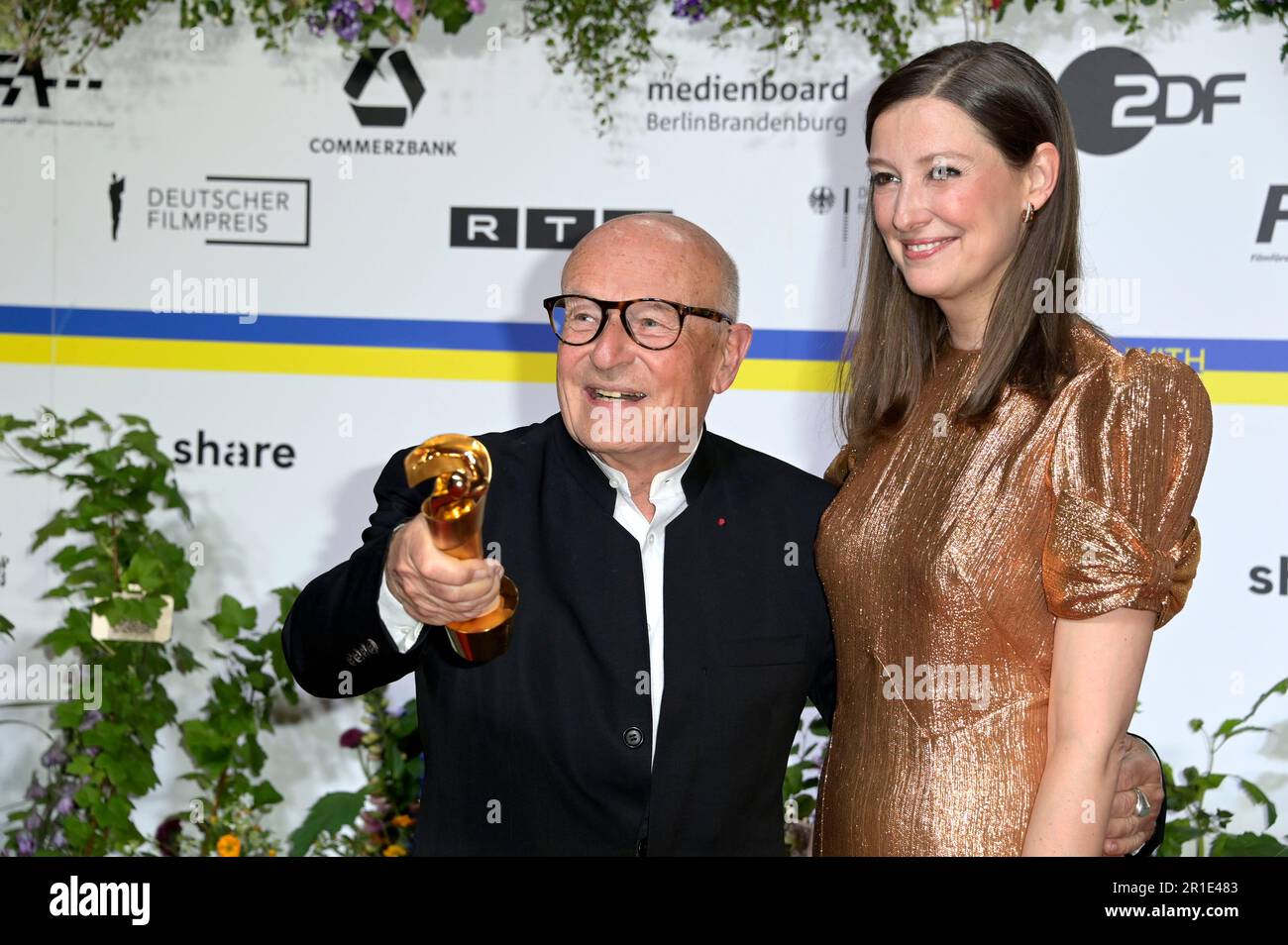 Volker Schlöndorff und Alexandra Maria Lara bei der 73. Verleihung des ...