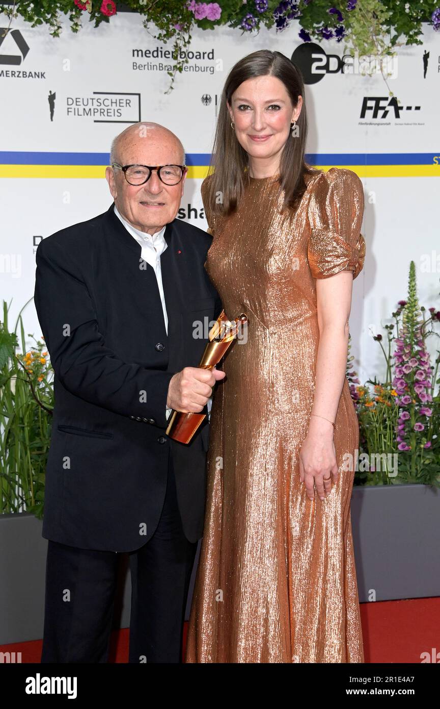 Volker Schlöndorff und Alexandra Maria Lara bei der 73. Verleihung des ...