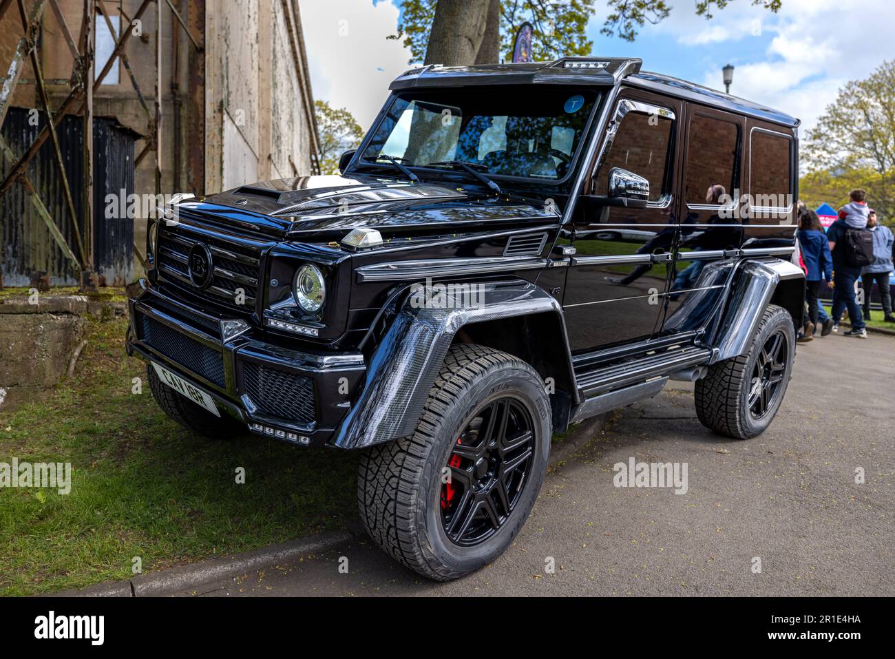2016 Brabus Mercedes G-Class ‘CAV 18R’ on display at the April Scramble ...