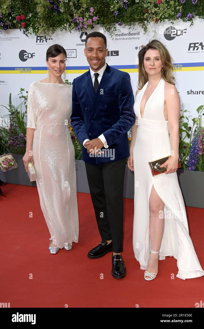 Berlin, Deutschland. 12th May, 2023. Aylin Tezel, Jerry Hoffmann und ...