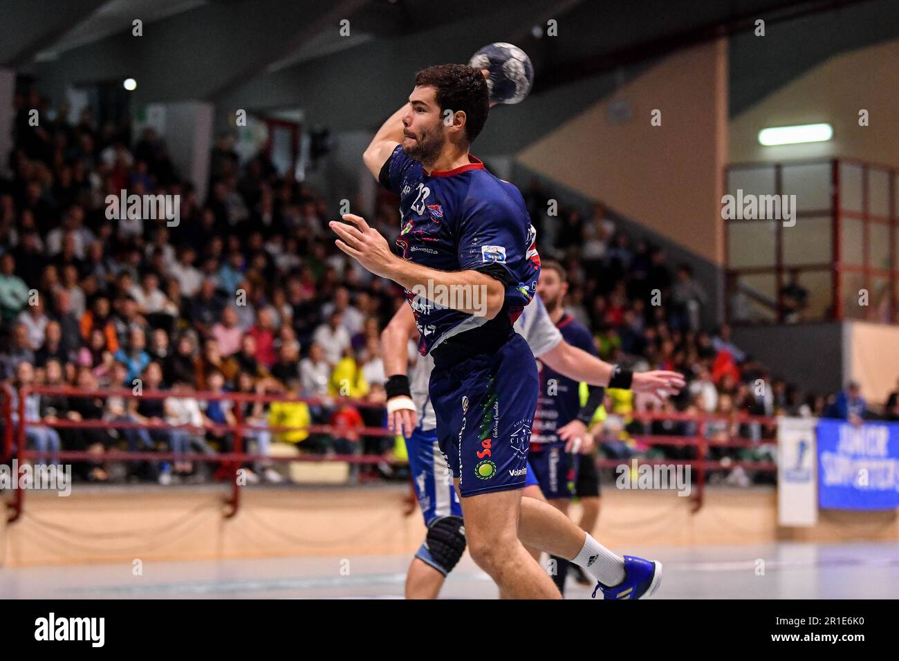 Sassari, Italy. 13th May, 2023. Josip Grbavac of Raimond SassariRaimond ...