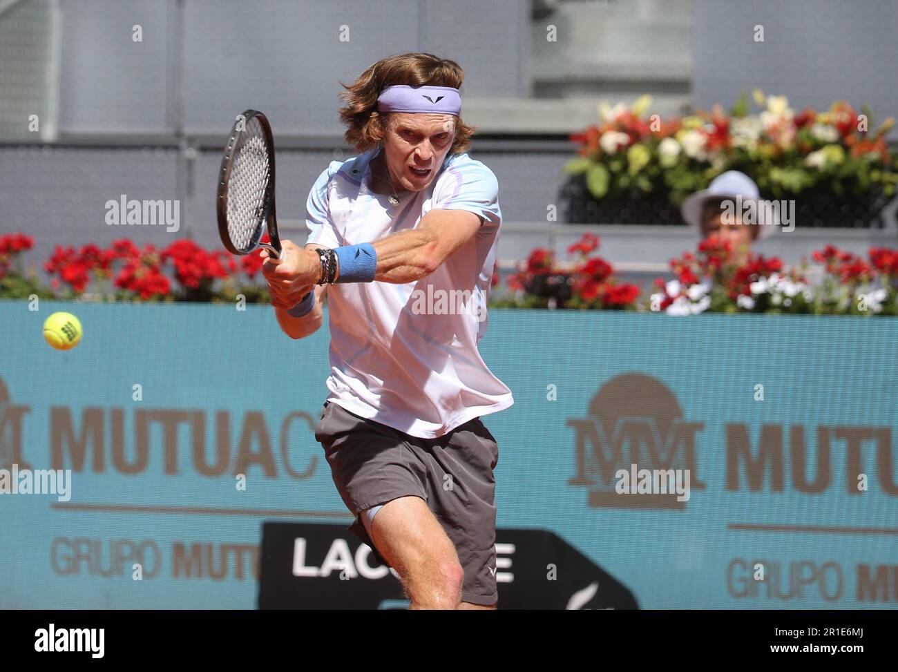 Andrey Rublev during the Mutua Madrid Open 2023, ATP Masters 1000 ...
