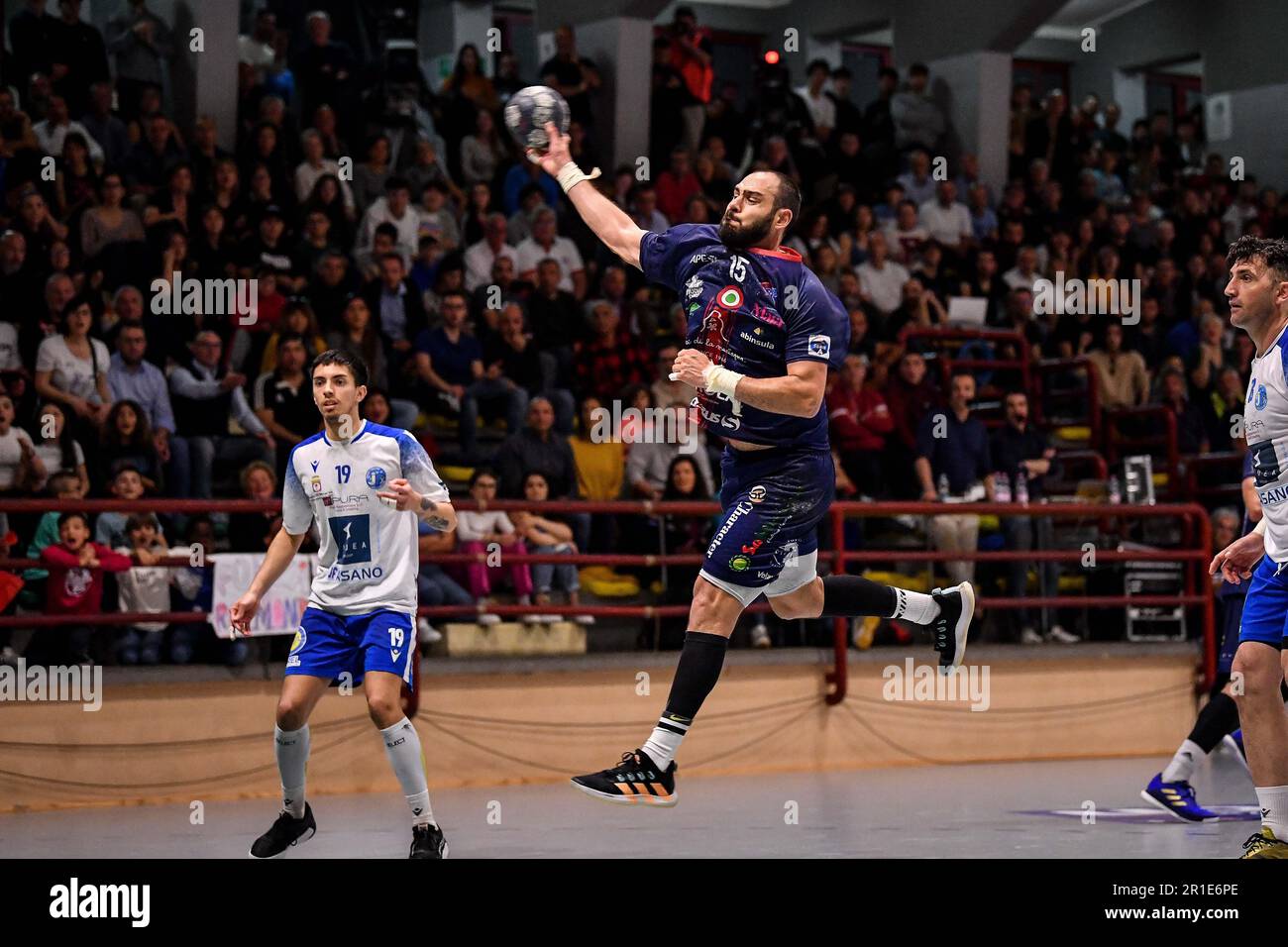 Sassari, Italy. 13th May, 2023. s14Raimond Handball Sassari - Sidea ...