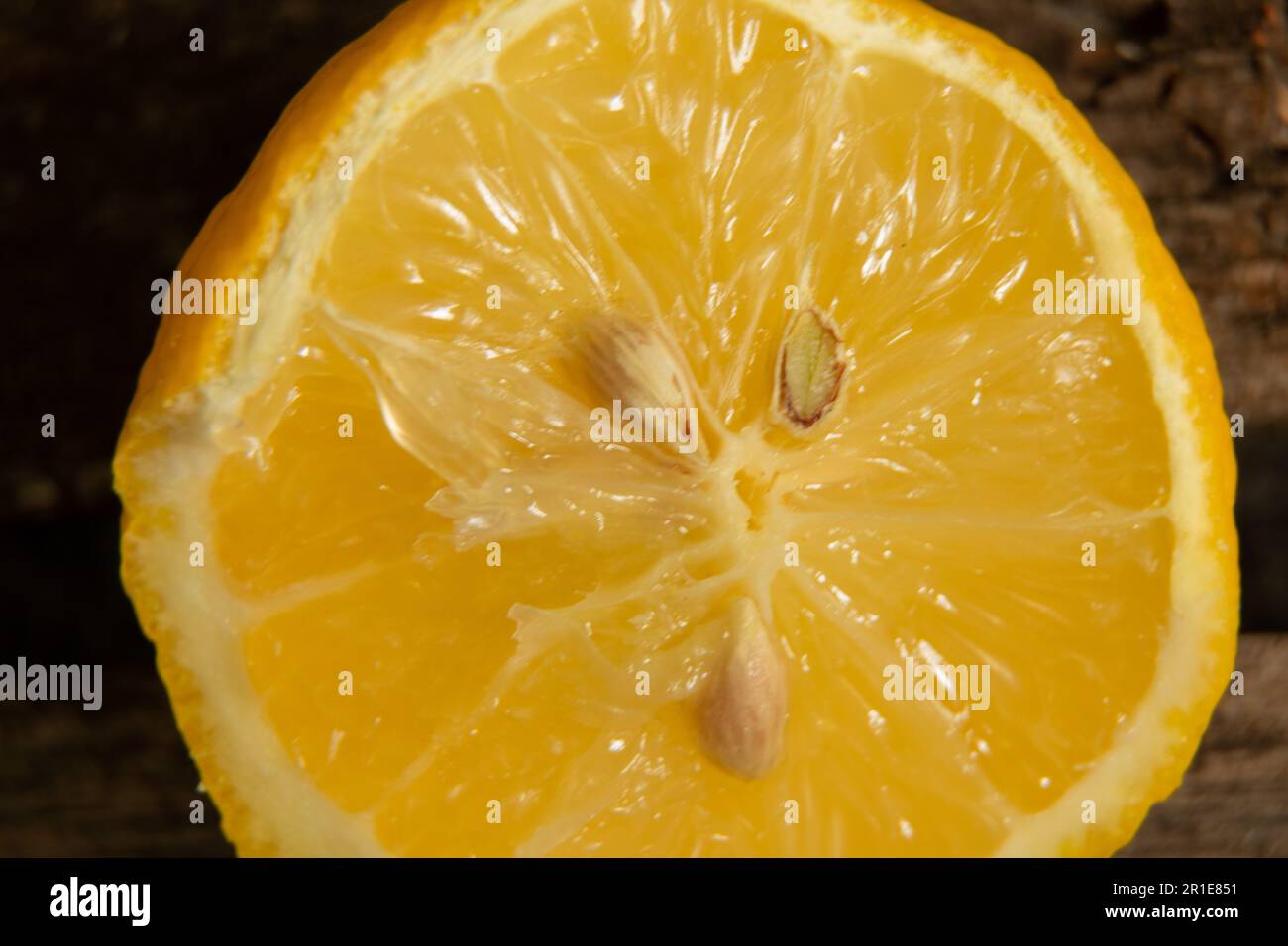 Lemon pulp texture hi-res stock photography and images - Alamy