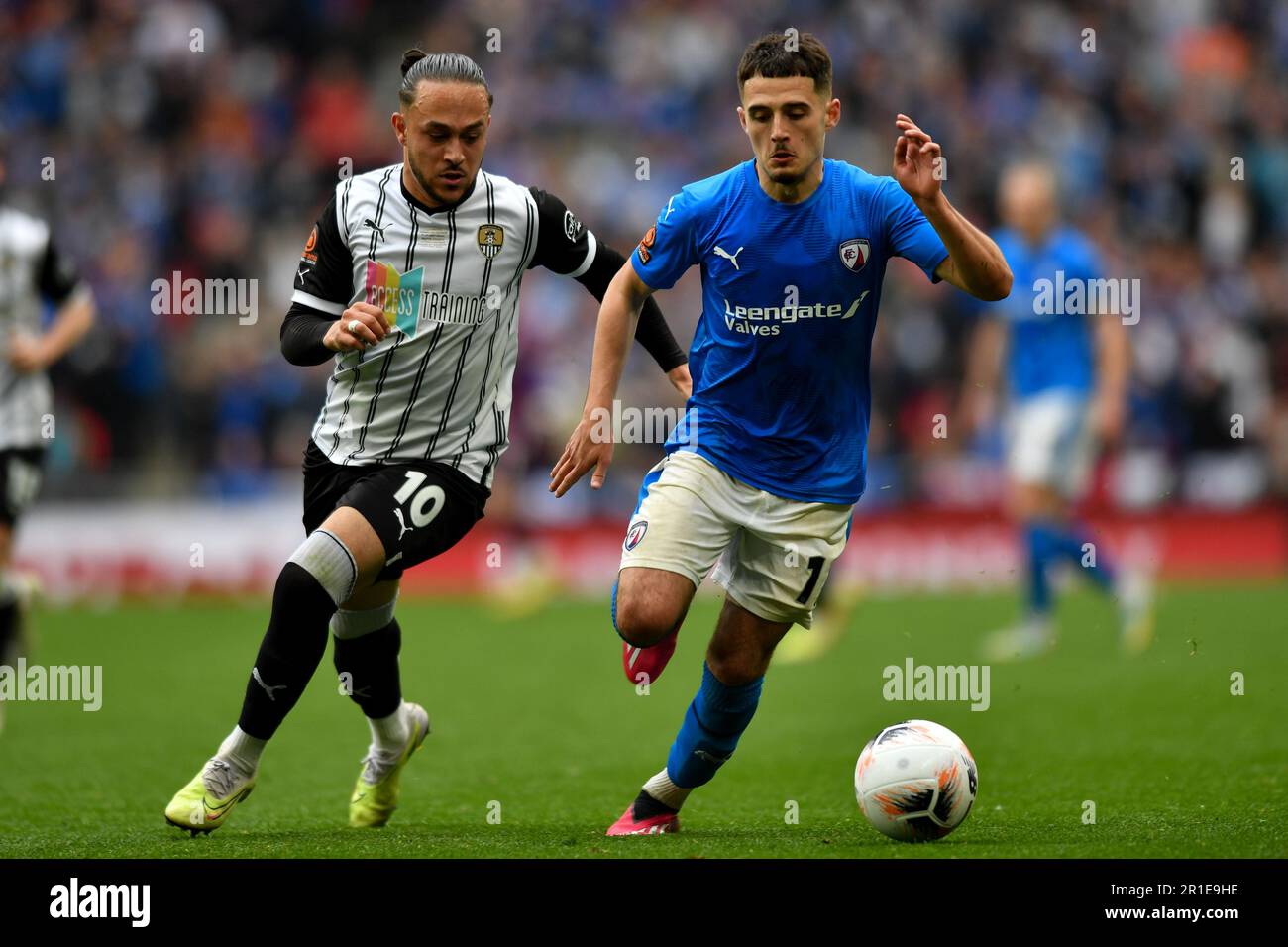 Chesterfield's Armando Dobra during the Vanarama National League Play ...