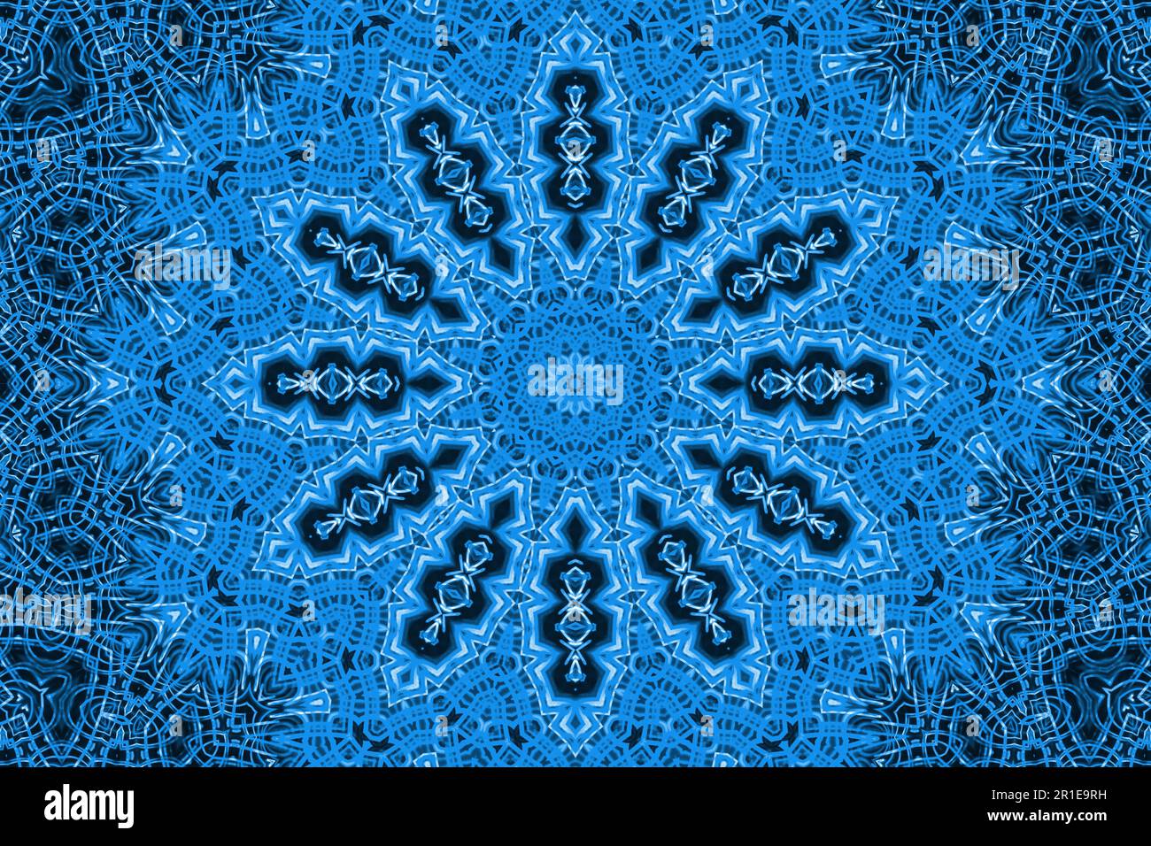 Background with abstract blue pattern Stock Photo - Alamy