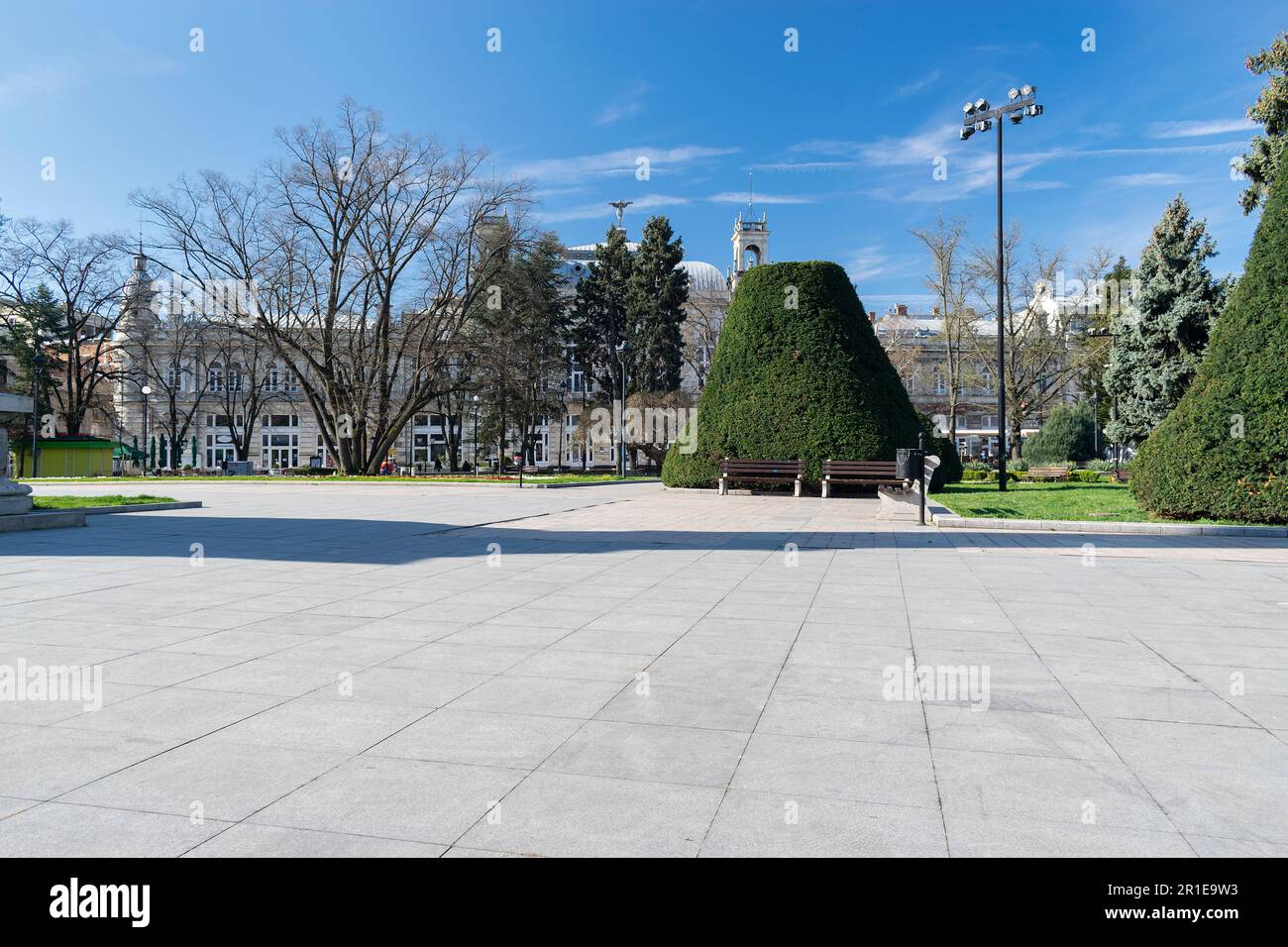Picture of city center of Ruse in Bulgaria Stock Photo - Alamy