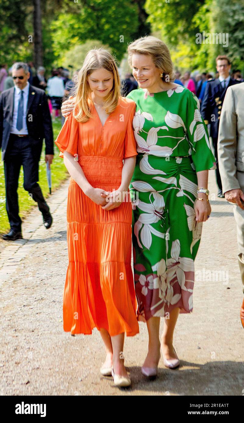 Princess eleonore of belgium garden party hi-res stock photography and ...