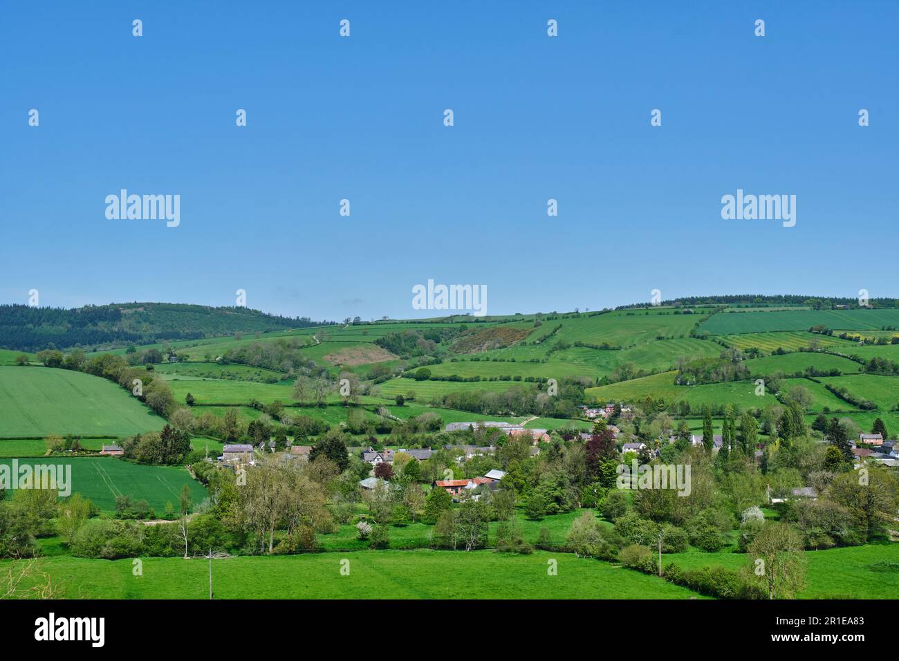 Clunton bury ditches hi-res stock photography and images - Alamy