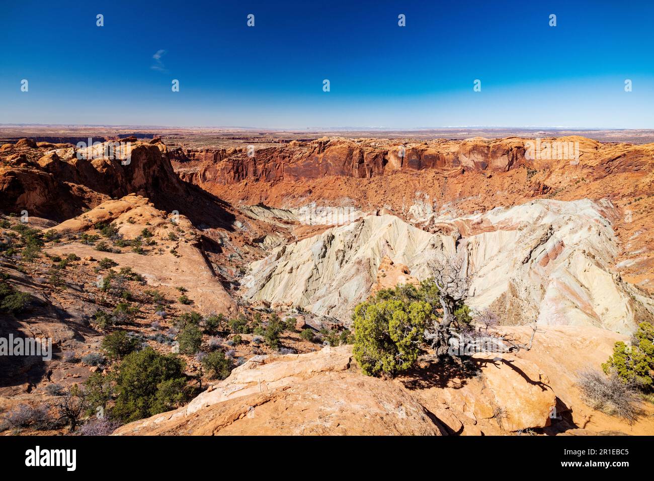 Colorful upheaval dome hi-res stock photography and images - Alamy