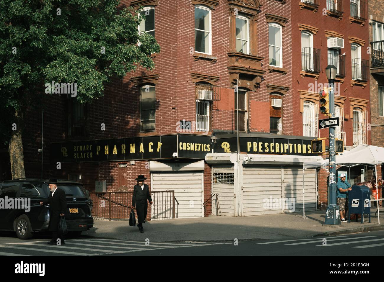 Stuart Slater Pharmacy vintage sign in Williamsburg, Brooklyn, New York ...