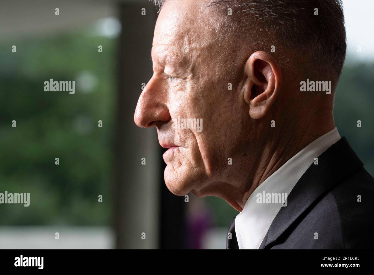 American singer songwriter and native Texan LYLE LOVETT poses on the ...