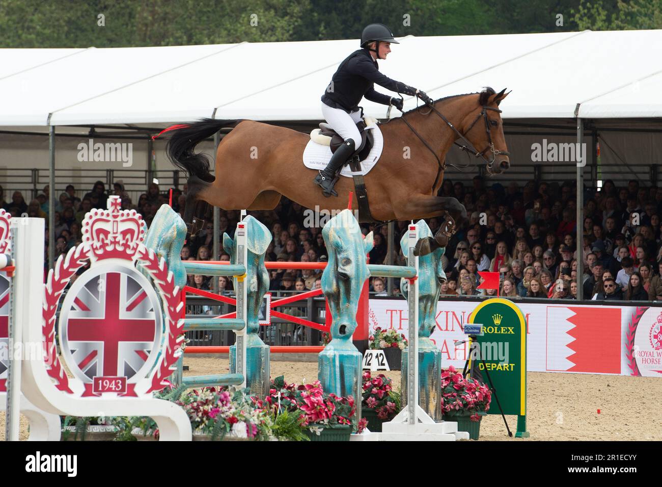 Windsor, Berkshire, UK. 13th May, 2023. Jodie Hall Mcateer riding for ...
