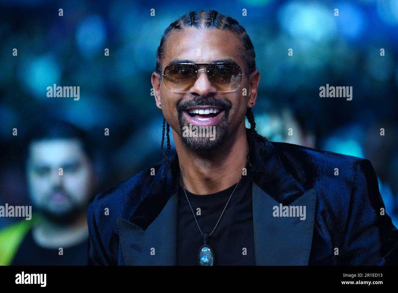 Former British boxer David Haye at the OVO Arena Wembley, London ...