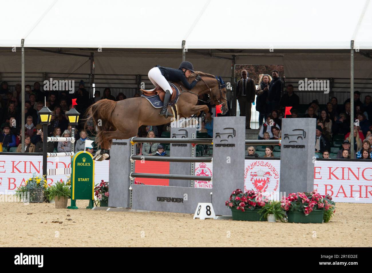 Windsor, Berkshire, UK. 13th May, 2023. Lily Attwood riding for Great ...