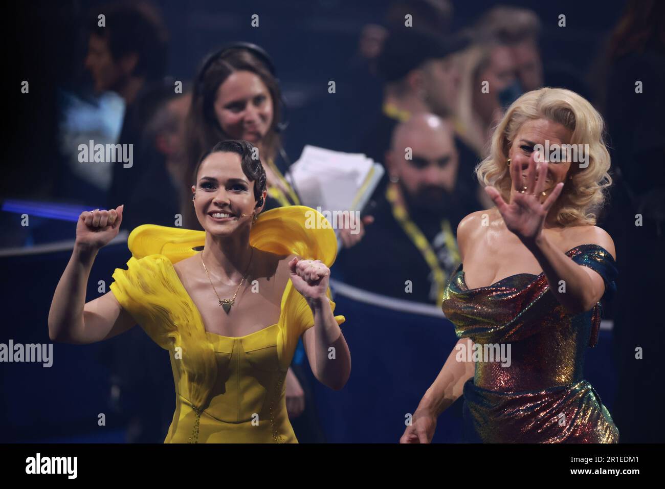 Hannah waddingham eurovision hi-res stock photography and images - Alamy