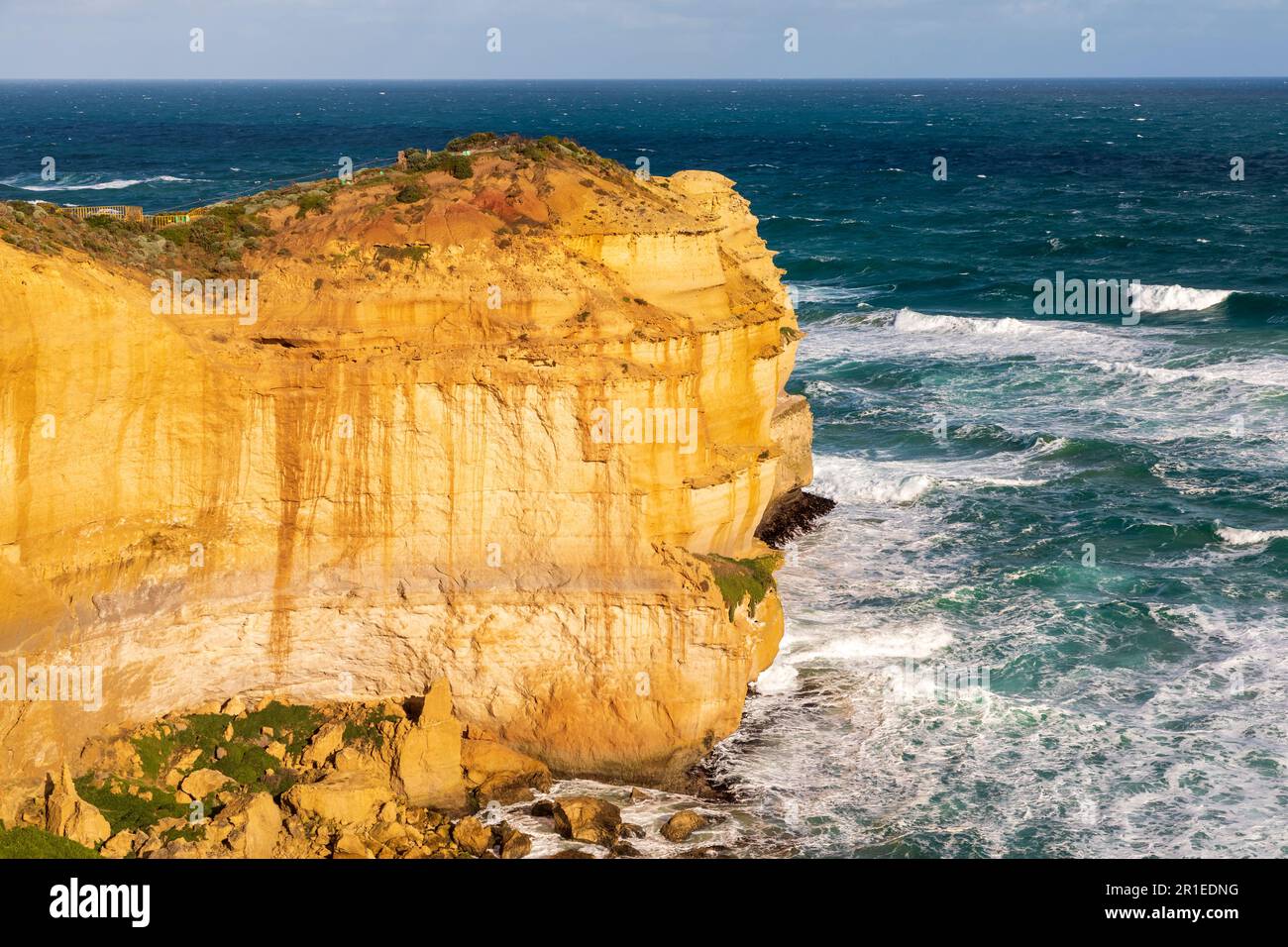 Photograph of the historic and famous 12 Apostles limestone rock stacks ...