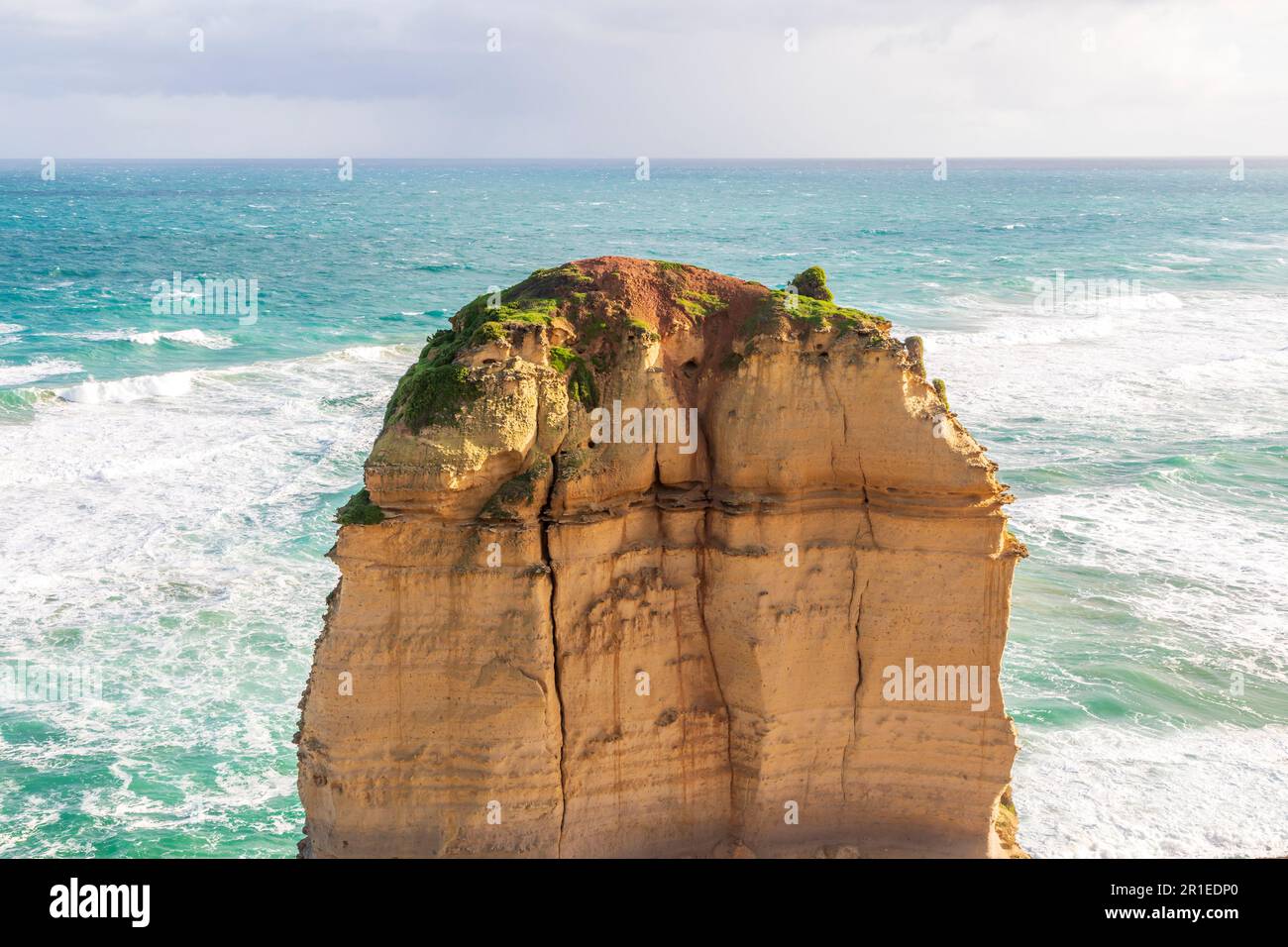 Photograph of the historic and famous 12 Apostles limestone rock stacks ...