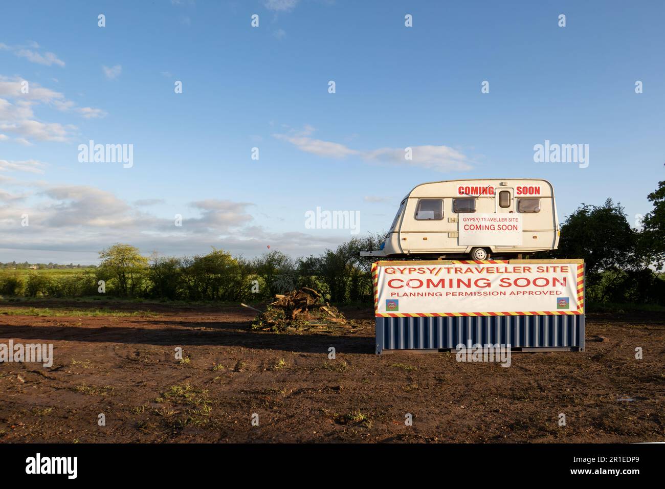 modern day gypsy caravan used to advertise a opening of a gypsy ...