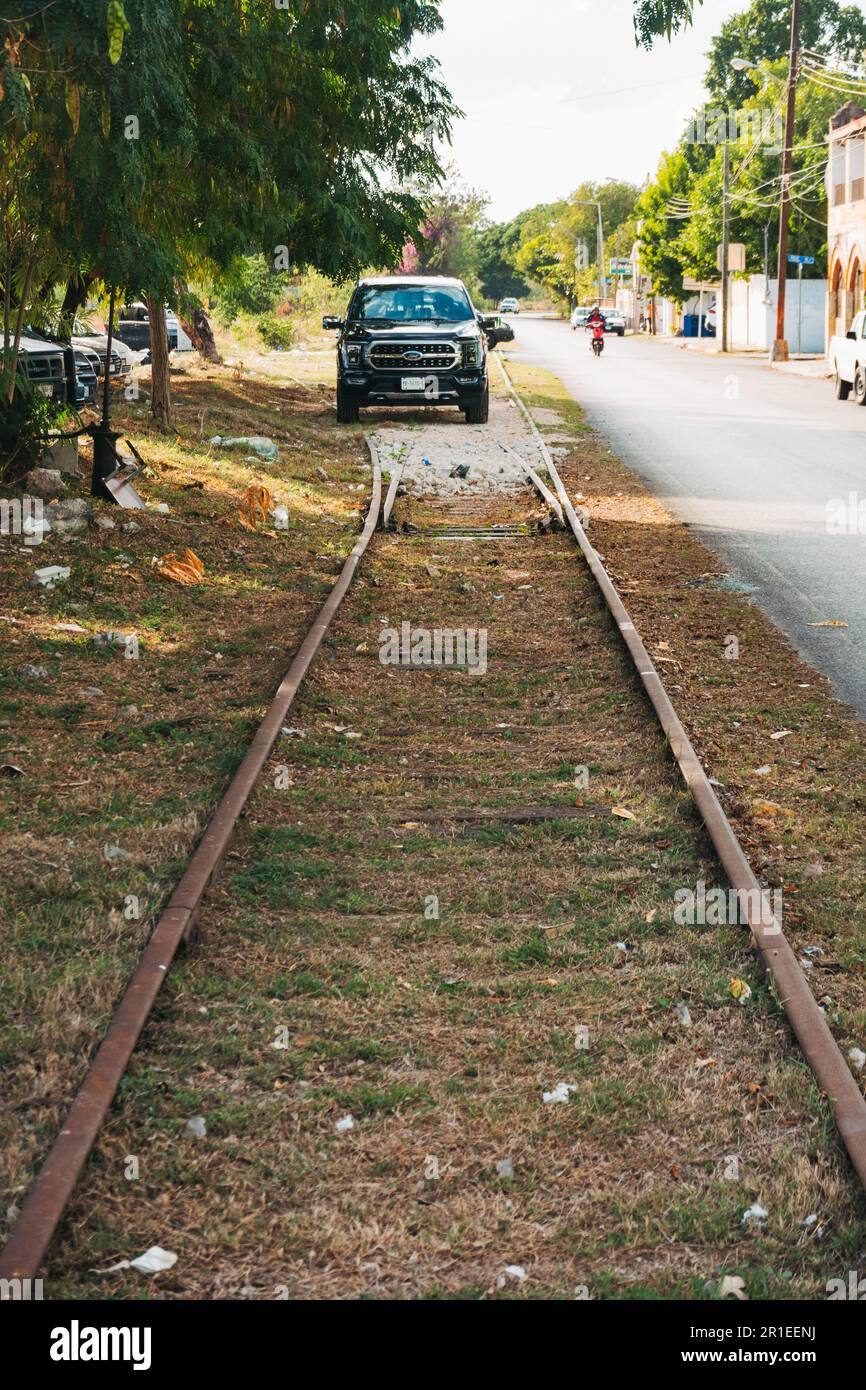 Mexico railway yucatan hi-res stock photography and images - Alamy