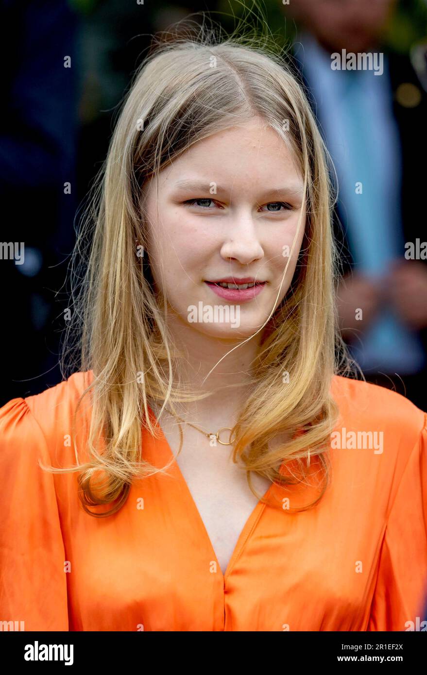 Brussel, Belgien. 13th May, 2023. Princess Eleonore of Belgium at the ...