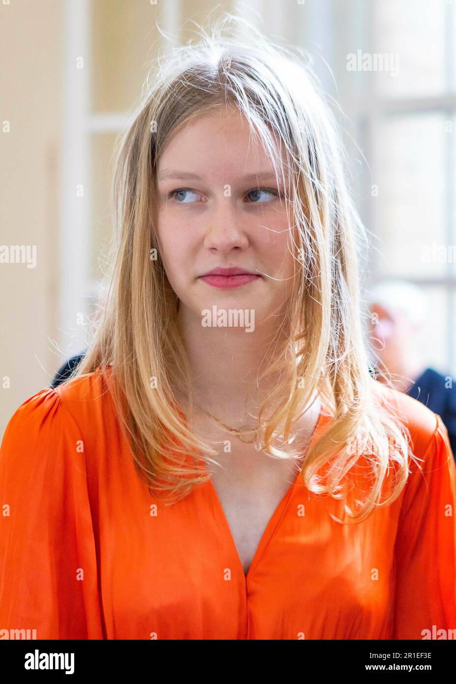 Brussel, Belgien. 13th May, 2023. Princess Eleonore of Belgium at the ...
