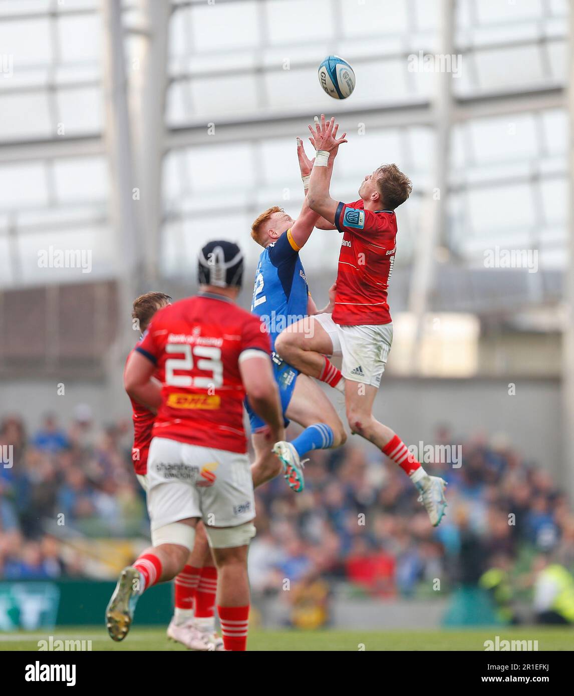 Aviva Stadium, Dublin, Ireland. 13th May, 2023. United Rugby ...