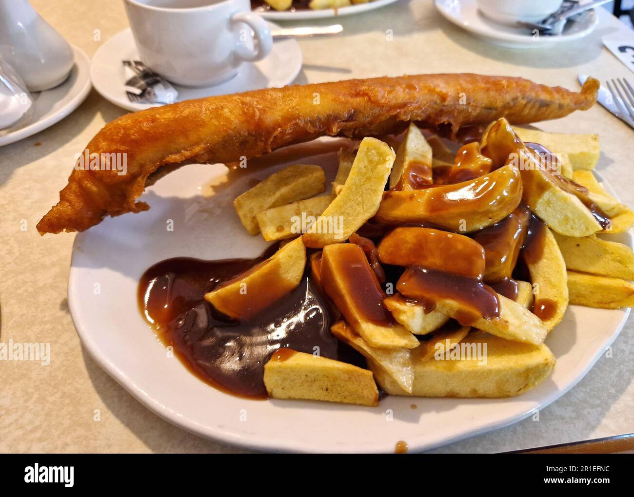 Thick chips hi-res stock photography and images - Alamy