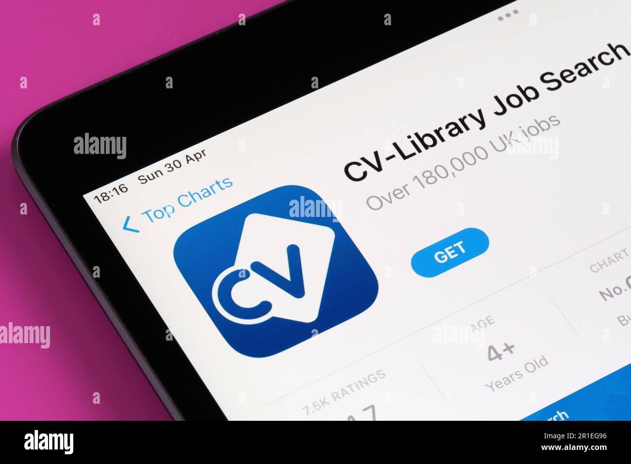 Cv library logo hi-res stock photography and images - Alamy