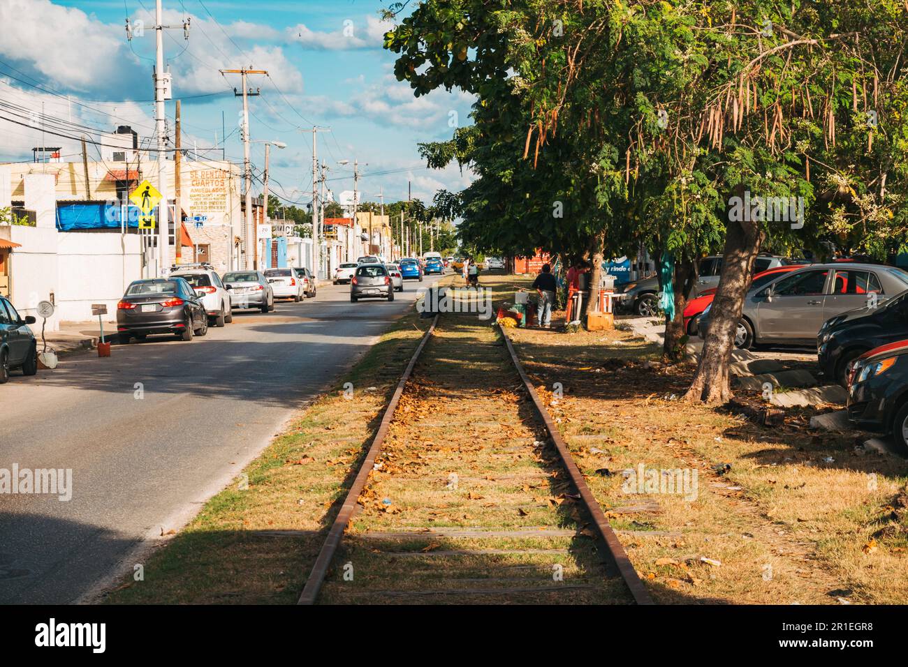 Mexico railway yucatan hi-res stock photography and images - Alamy