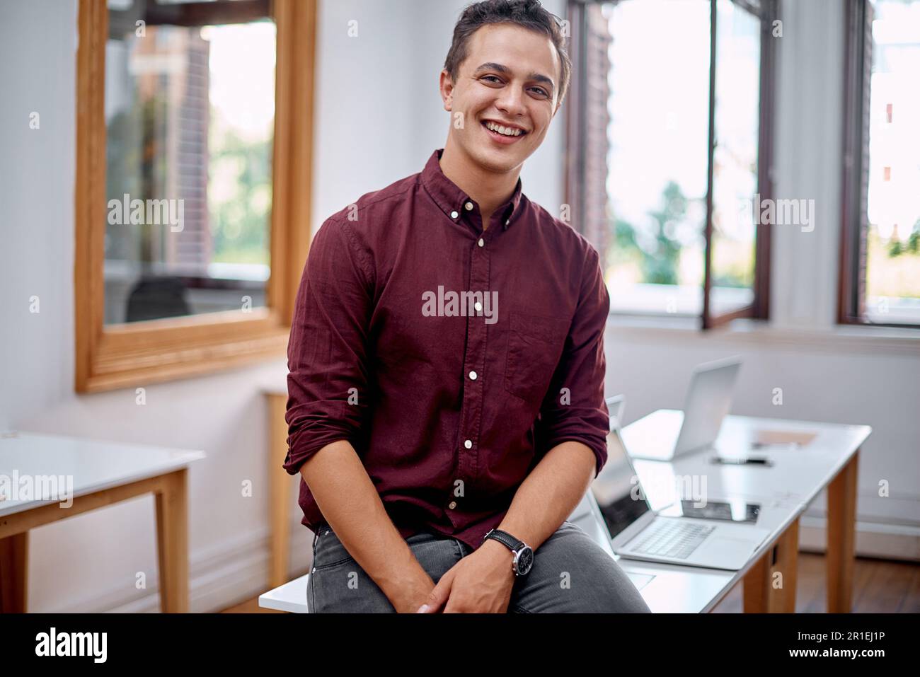 All roads that lead to success have to pass through hard work. Portrait ...