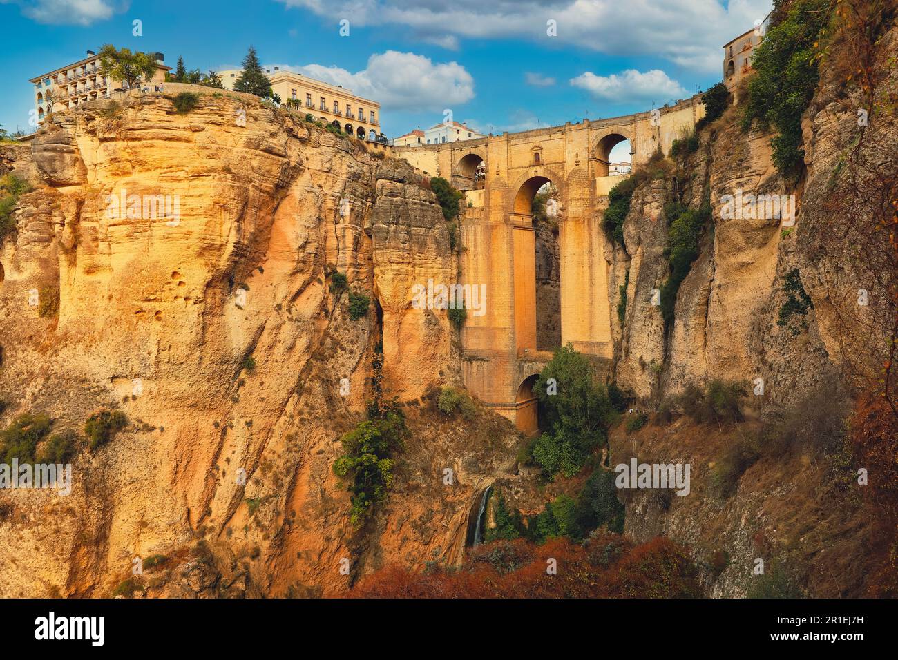 The bridge at ronda in malaga hi-res stock photography and images - Alamy