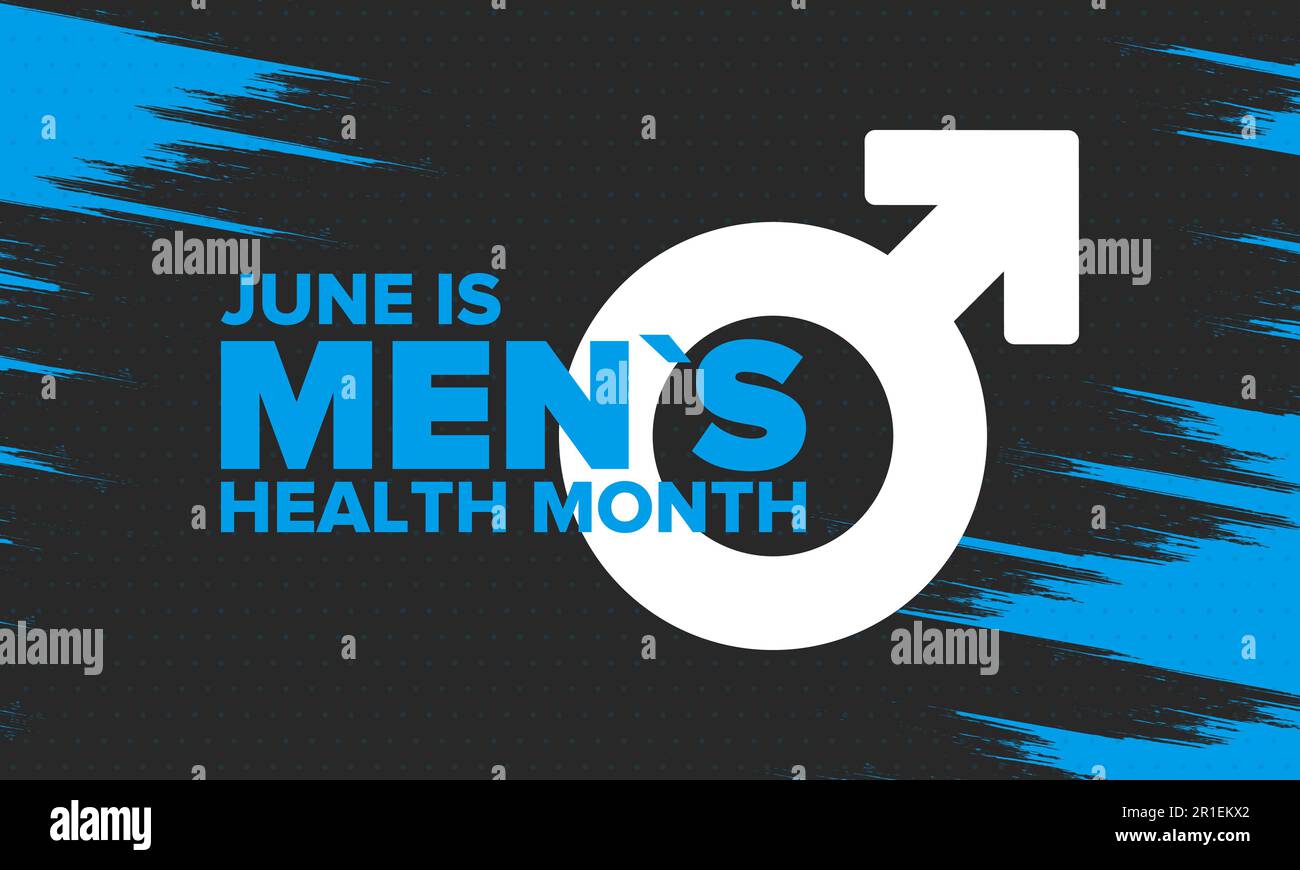 National Men's Health Month in June. Health education program ...