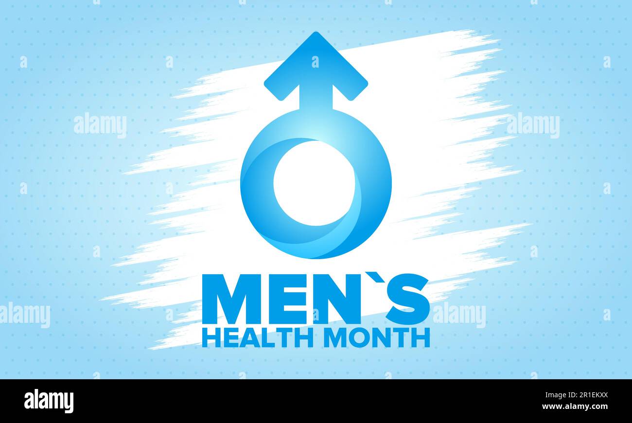 National Men's Health Month in June. Health education program ...