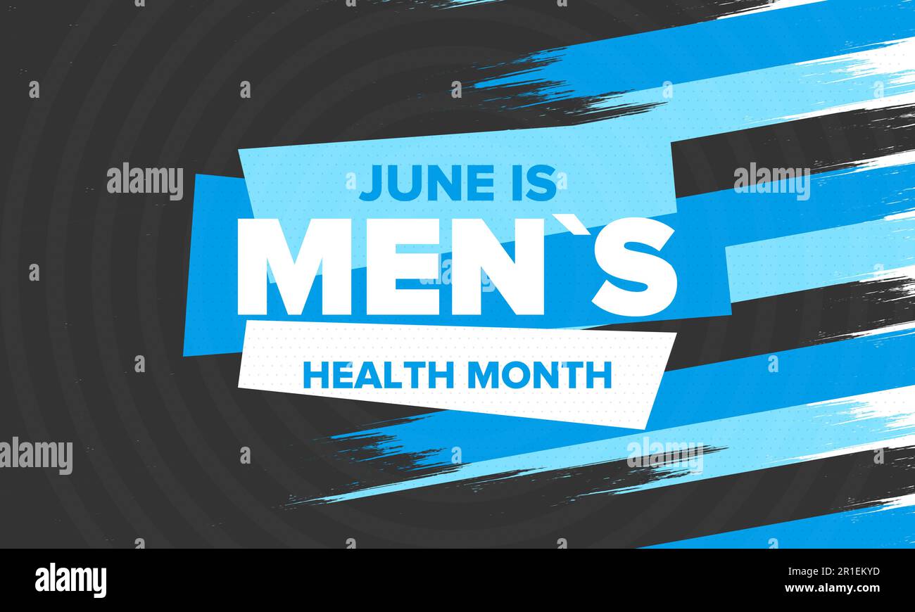 National Men's Health Month in June. Health education program ...