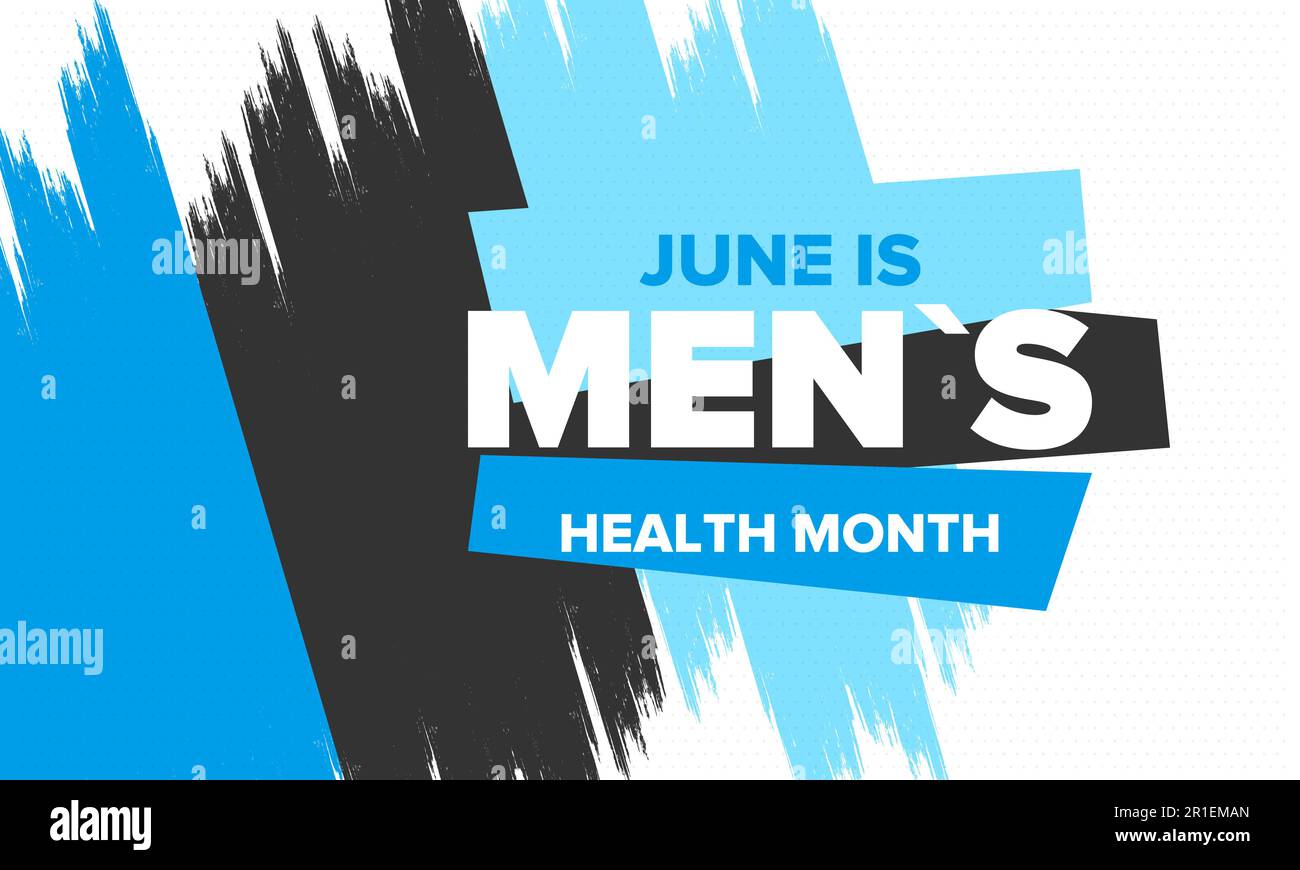National Men's Health Month in June. Health education program ...