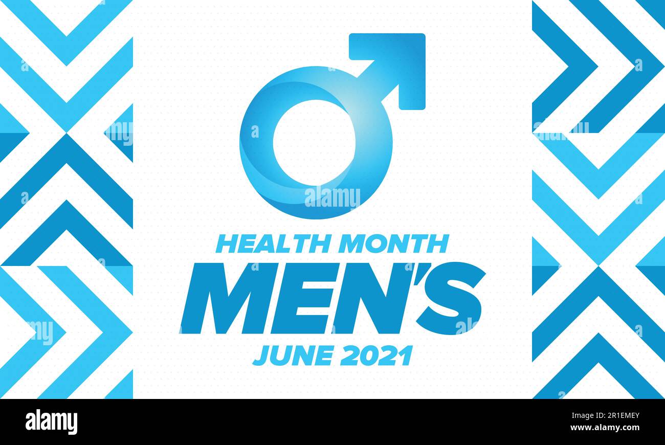 National Men's Health Month in June. Health education program ...