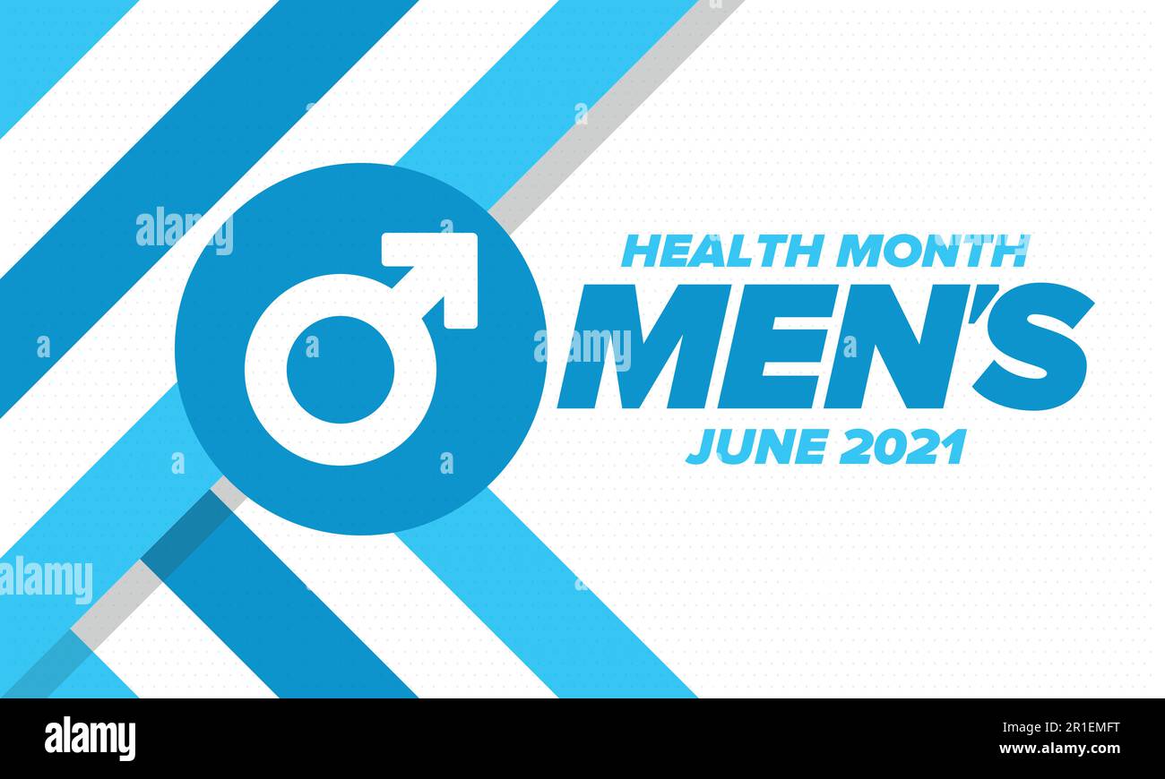 National Men's Health Month in June. Health education program ...