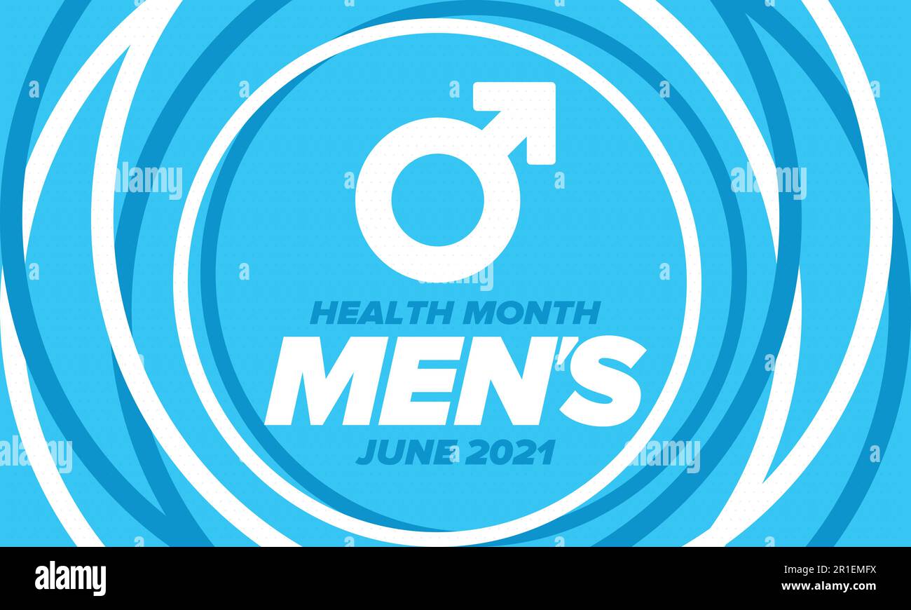 National Men's Health Month in June. Health education program ...