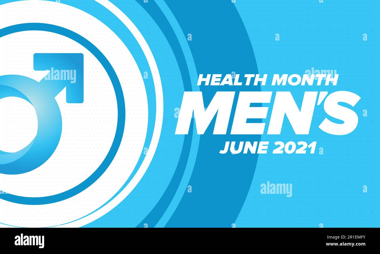 National Men's Health Month in June. Health education program ...