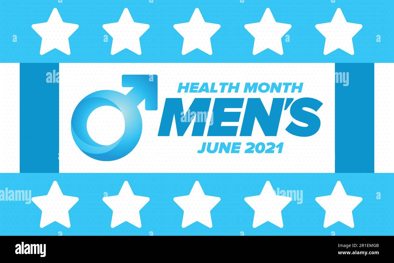 National Men's Health Month in June. Health education program ...