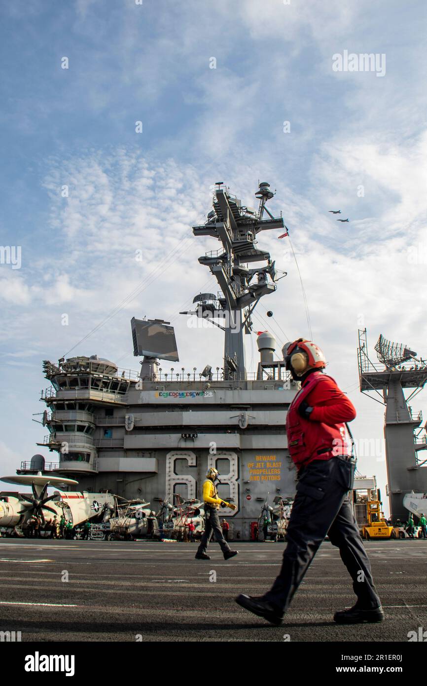 230513-N-BI507-1022 PHILIPPINE SEA (May 13, 2023) A U.S. Navy Sailors ...