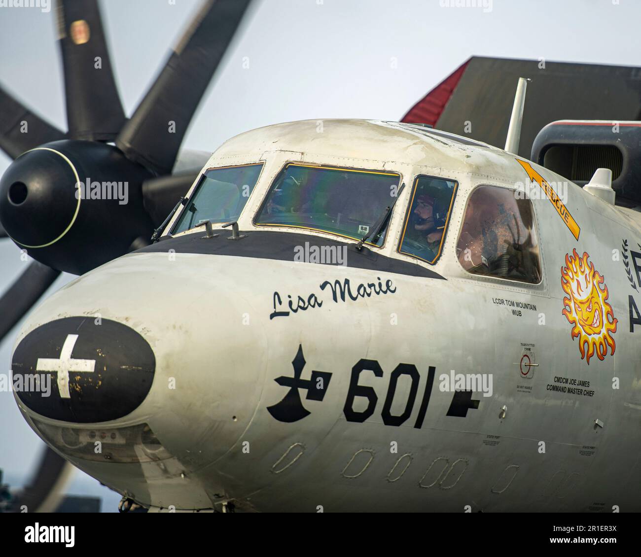 230513-N-XK462-1324 PHILIPPINE SEA (May 13, 2023) An E-2C Hawkeye from ...