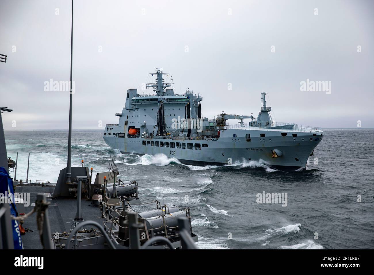 230511-N-NQ285-2312 NORTH ATLANTIC OCEAN (May 11, 2023) The Arleigh ...