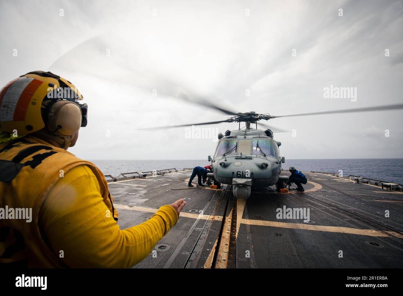 230508-N-YV347-1122 PHILIPPINE SEA (May 8, 2023) U.S. Navy Boatswain's ...