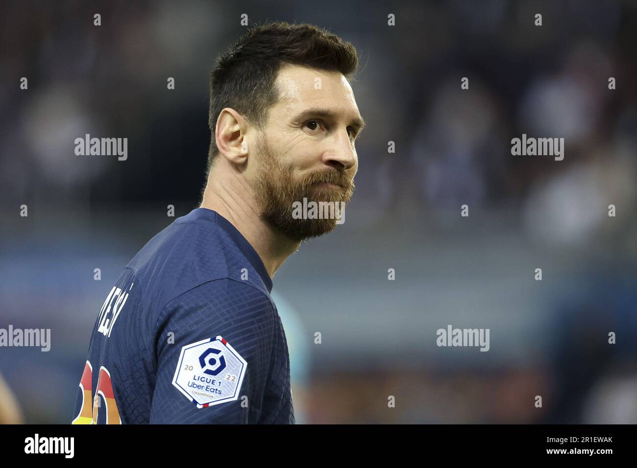 Lionel Messi of PSG during the French championship Ligue 1 football ...