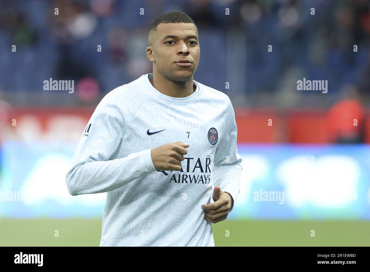 Kylian Mbappe of PSG during the French championship Ligue 1 football ...