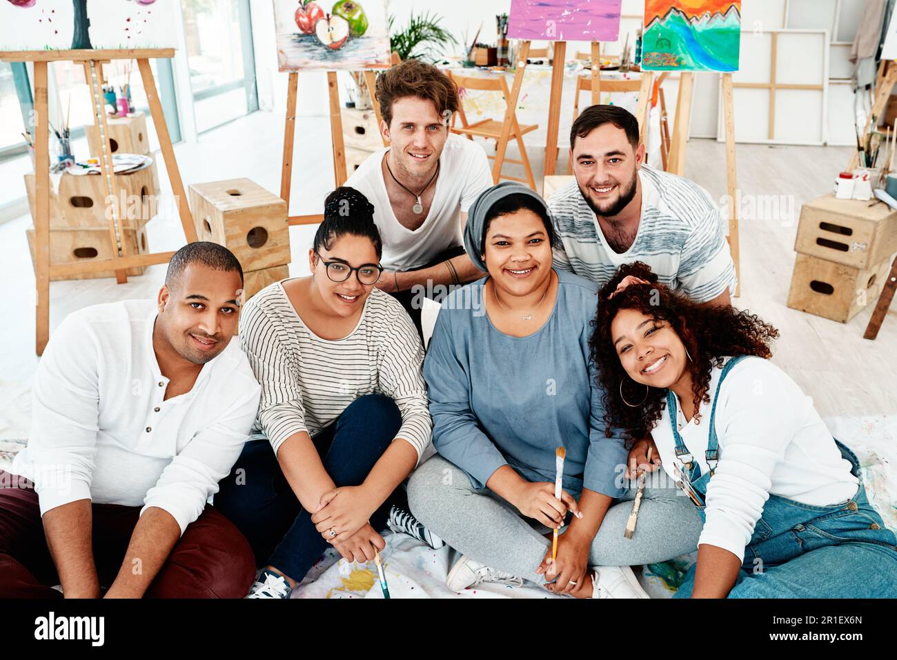 We will always be friends. Cropped portrait of a diverse group of ...