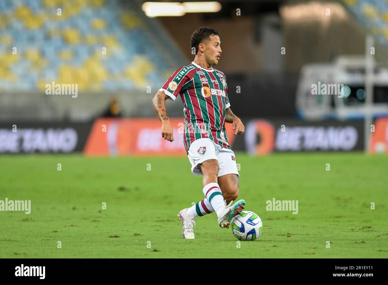 Rio De Janeiro, Brazil. 13th May, 2023. Guga during Fluminense x Cuiabá ...